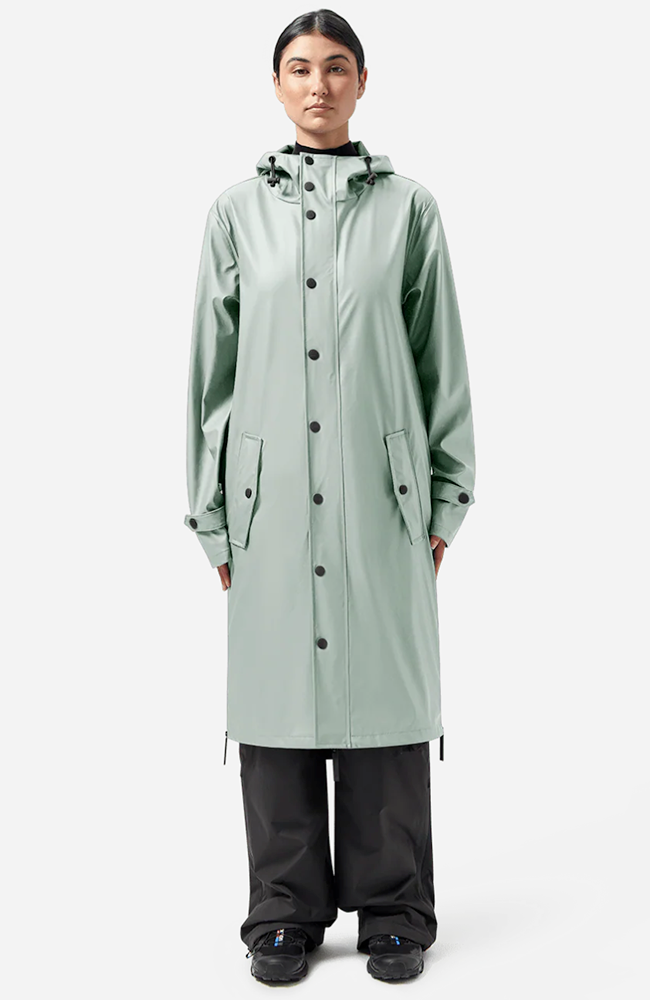 MAIUM Original blue aqua regenjas van gerecycled polyester voor dames ...
